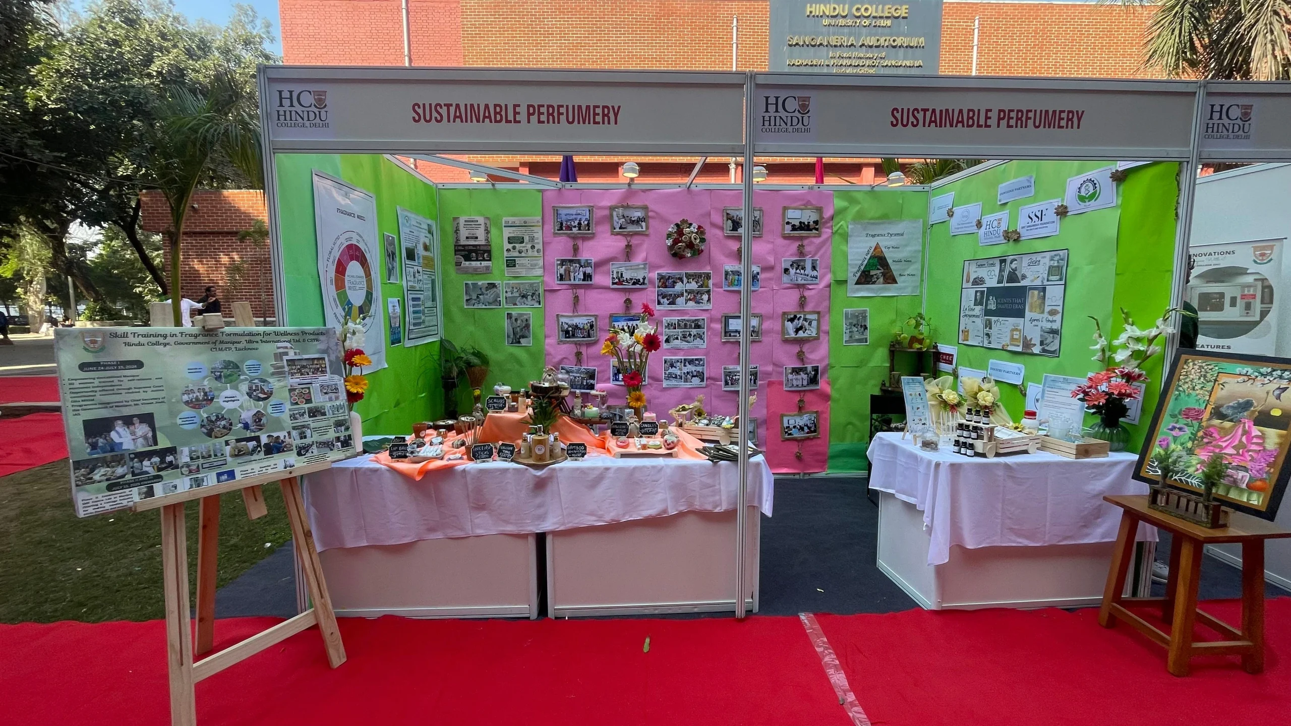 Student Creations Showcase – Founder’s Day Stall - Hindu College
