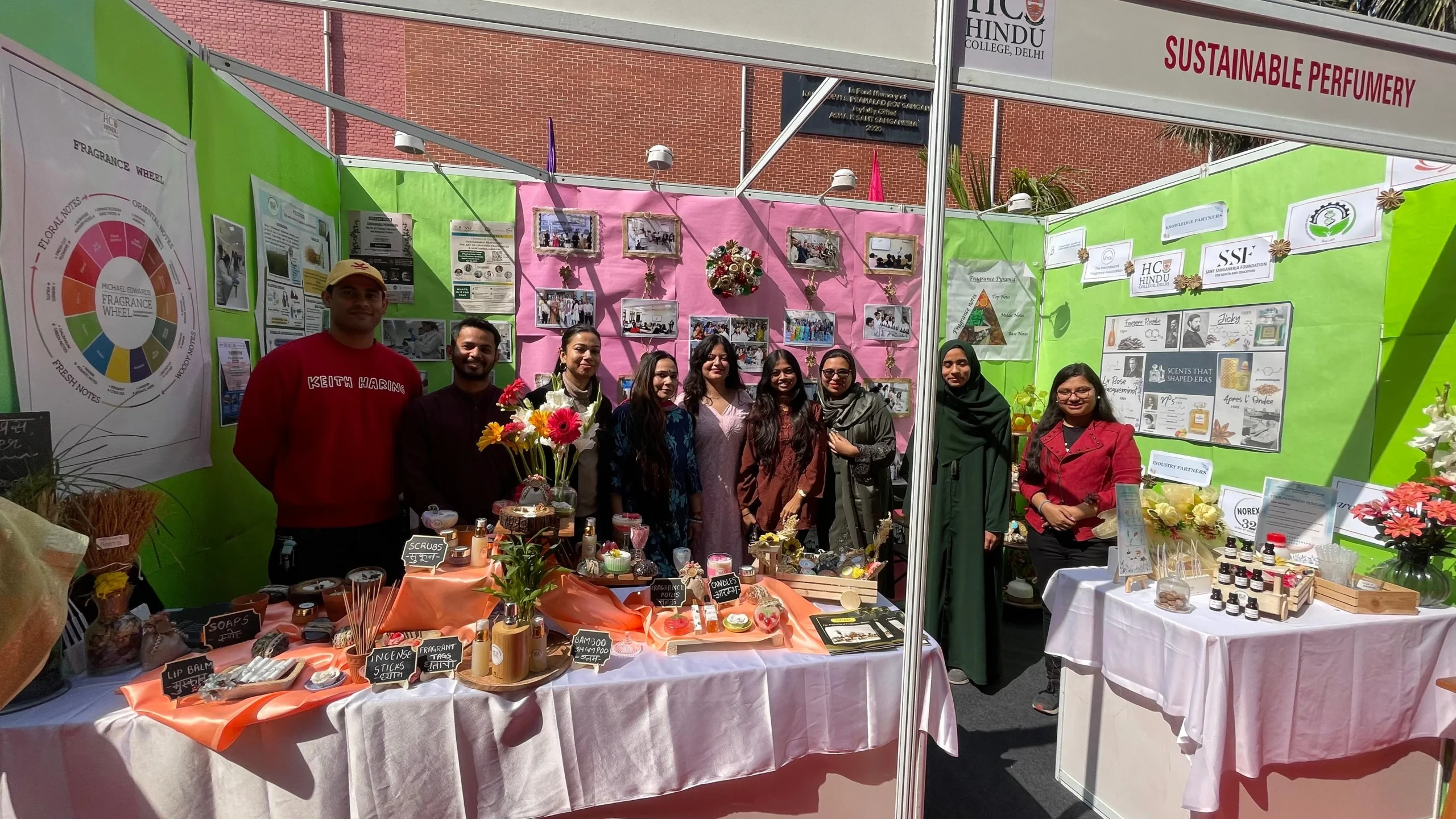 Student Creations Showcase – Founder’s Day Stall - Hindu College